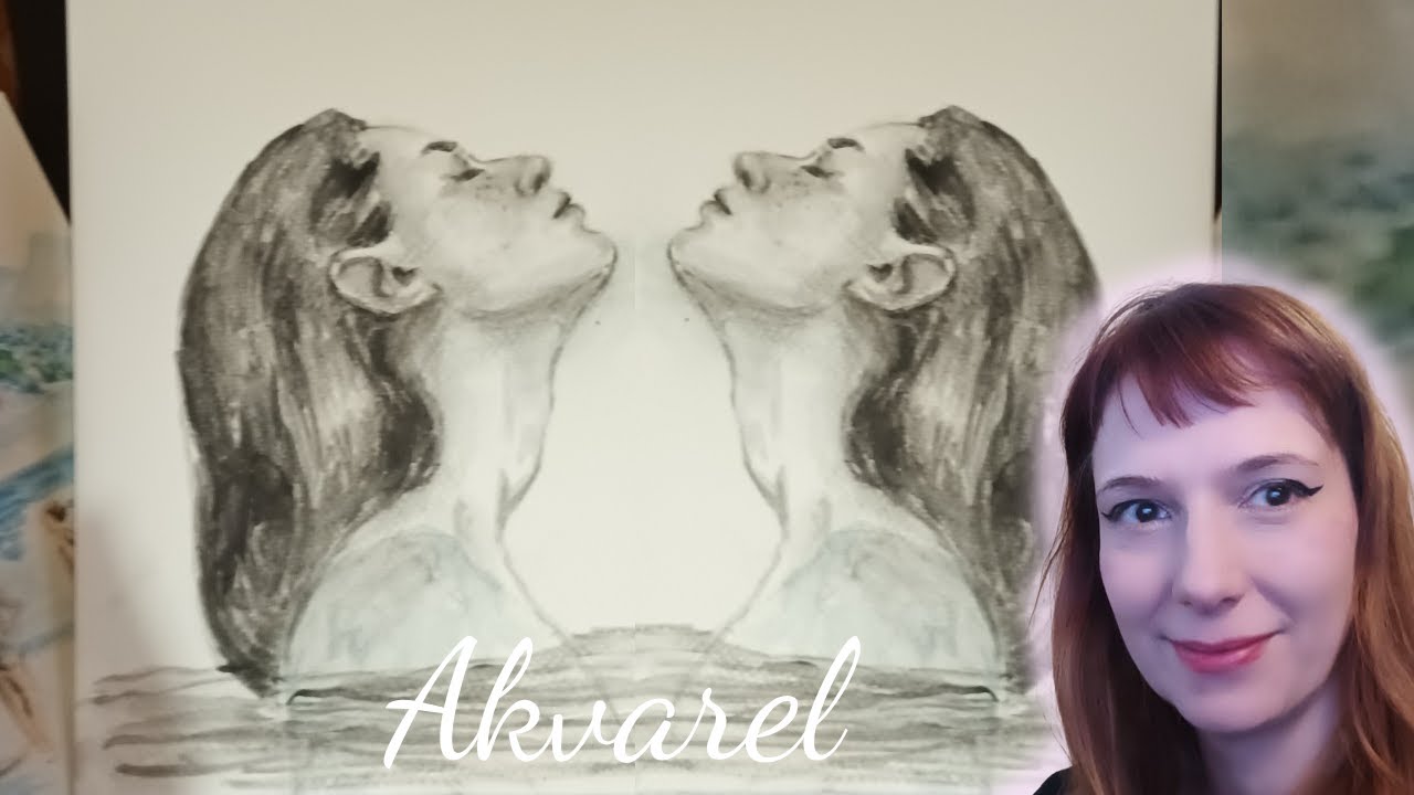 Akvarel tehnika slikanje - priča Djetinja - YouTube