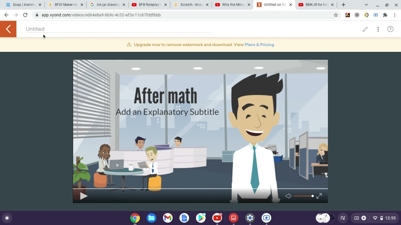 How to download vyond videos on the free trial - YouTube