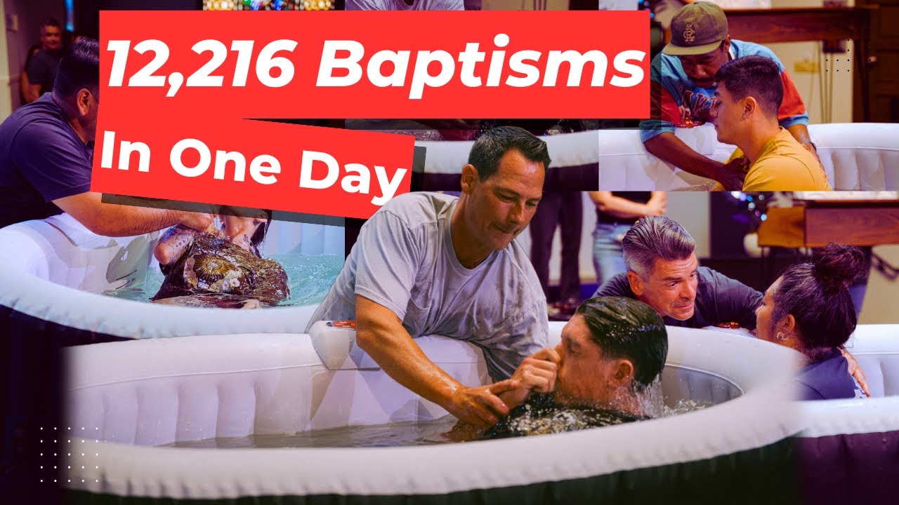 Massive REVIVAL: 12,216 Baptized Across California, Largest in US ...