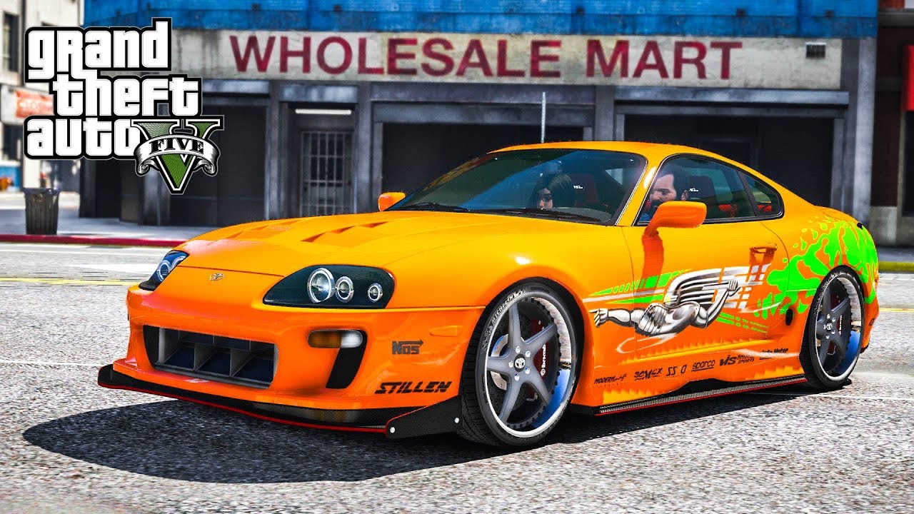 เปิดตำนานสปอร์ตพันธุ์แรง !!! (Toyota Supra MKIV MOD GTA5) - YouTube