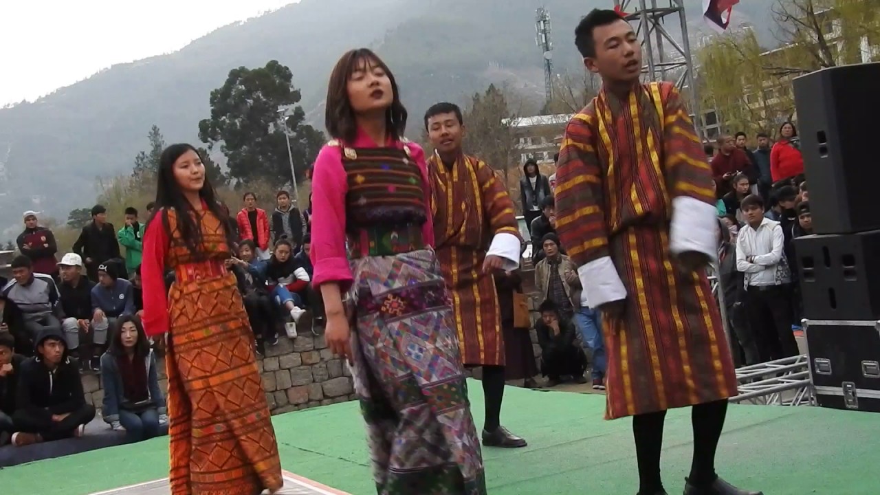 Bhutanese Modern Song (Rigsar Dance) 2017 - Live at Changlimithang ...