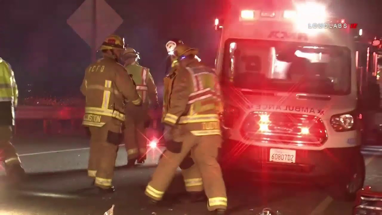 Vehicle Rollover Ejection W Major Injuries / Ontario 5.2.18 - YouTube