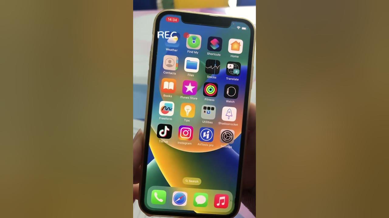 How To Add Screen Recording Button On Iphone 📱iphone15 Ios Screenrecording Screenrecorder 🔥🔥