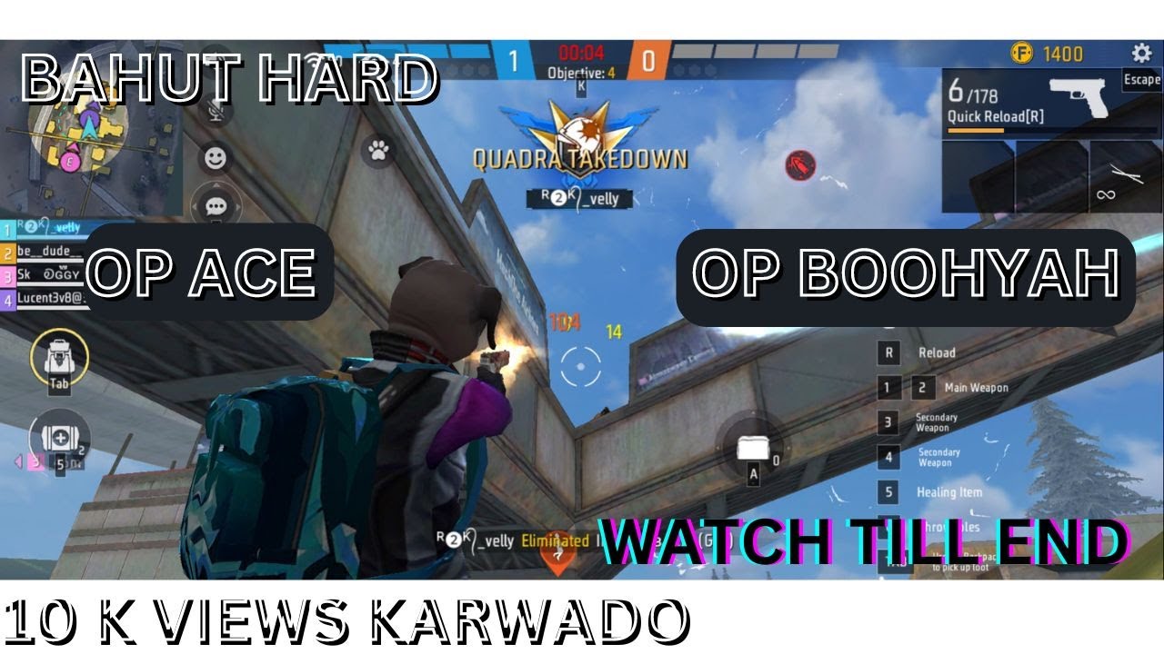 MAC 10 CHALLENGE | GREAT GAMERZ | FREE FIRE MAX GAMEPLAY - YouTube