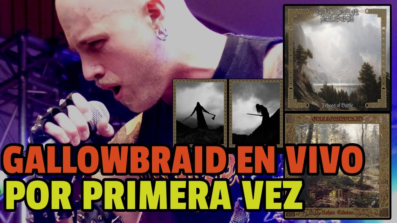¿Nuevo álbum de CALADAN BROOD y GALLOWBRAID a la vista? ¡Presentación ...