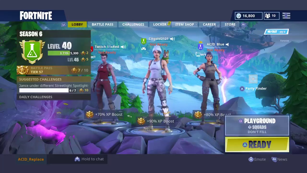 Fortnite ACID CLAN TRYOUTS come try out - YouTube