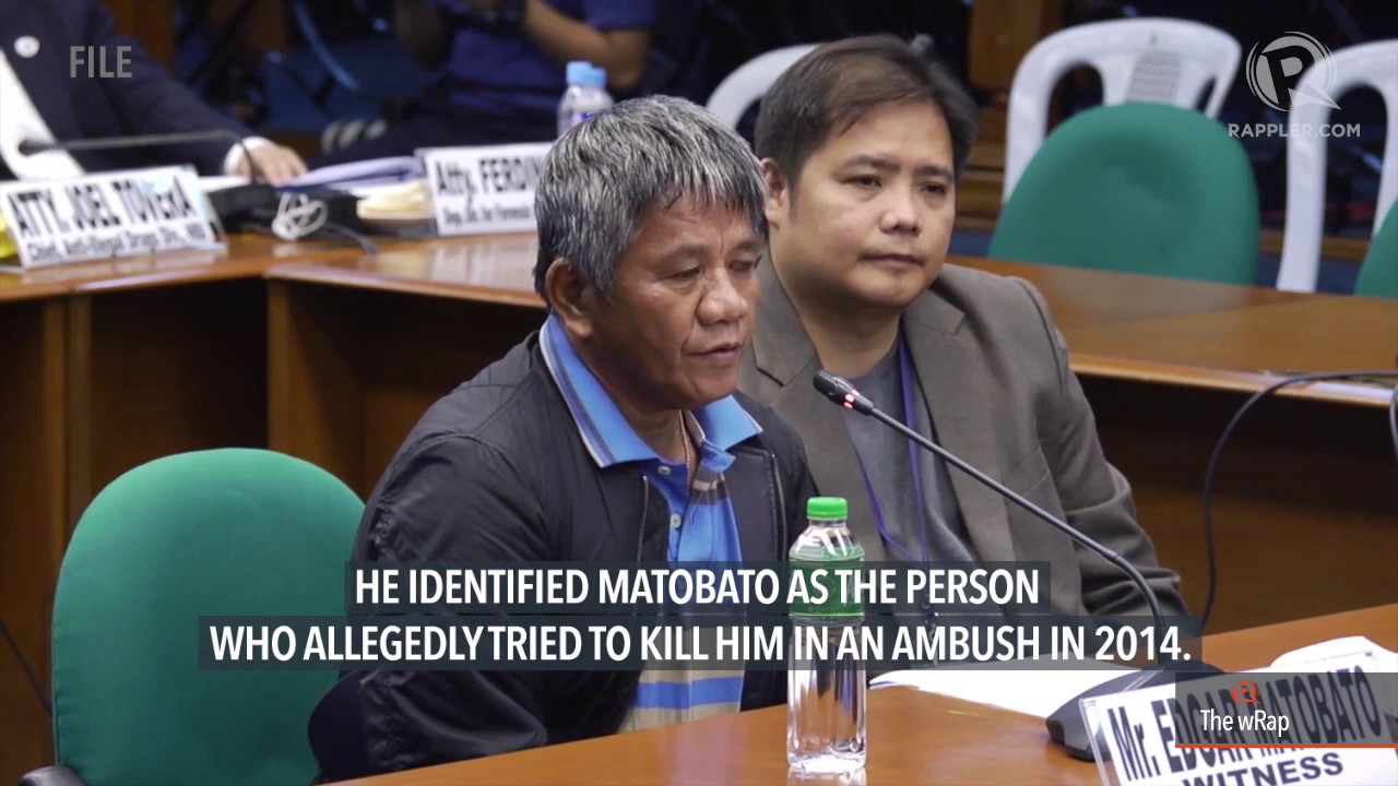 Edgar Matobato surrenders to Manila police - YouTube