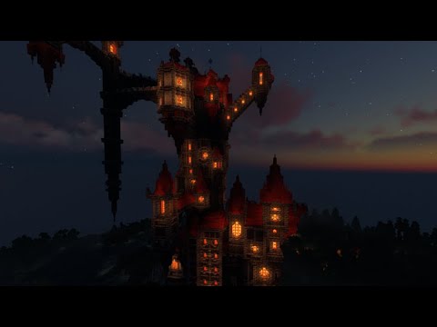Minecraft | How to build Dracula's Castle 🦇 - YouTube