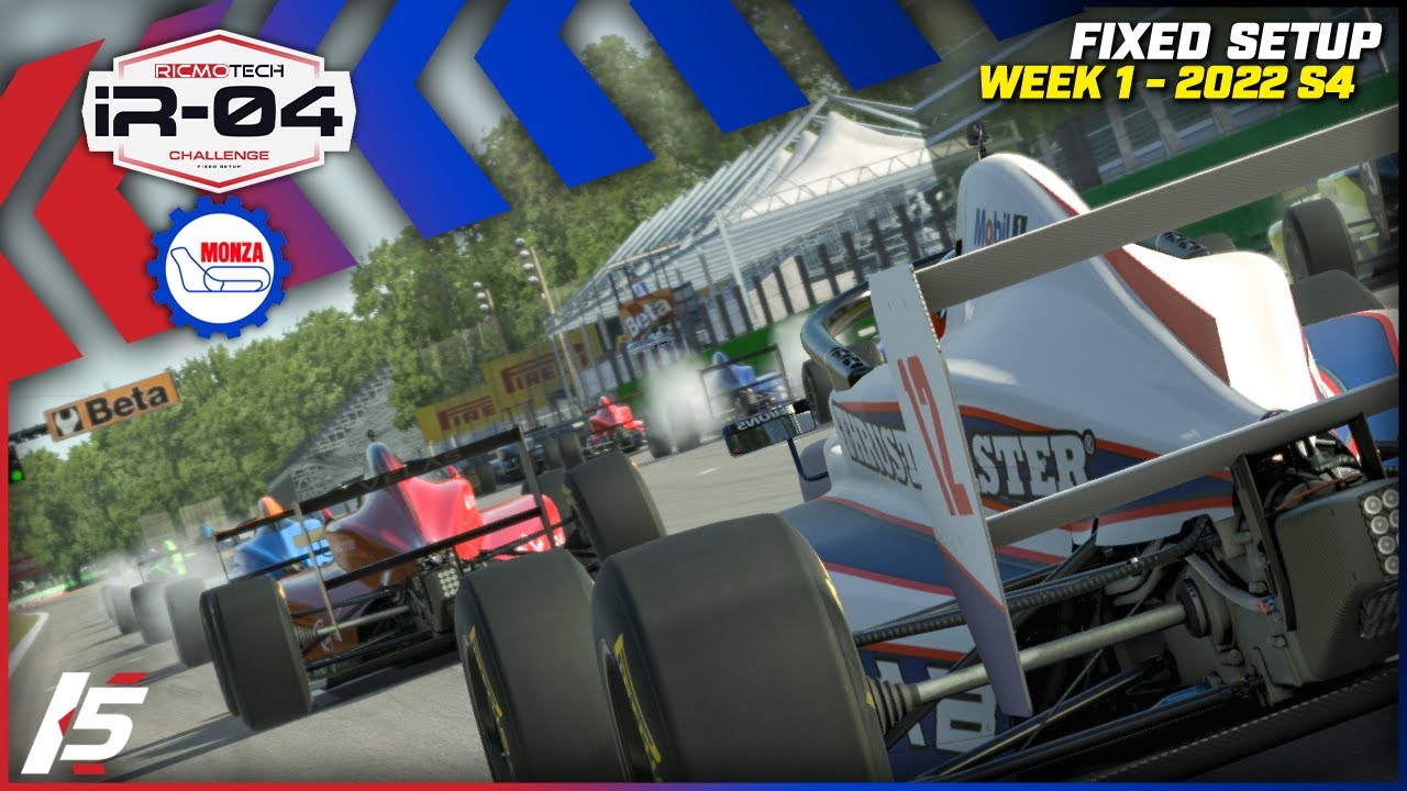 Formula 4 - Monza - iRacing - YouTube