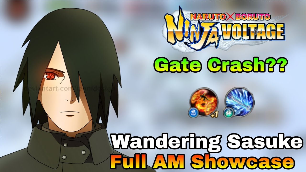 300% Maxed Wandering Sasuke (Rekit) New Jutsu Showcase🔥 | Attack ...
