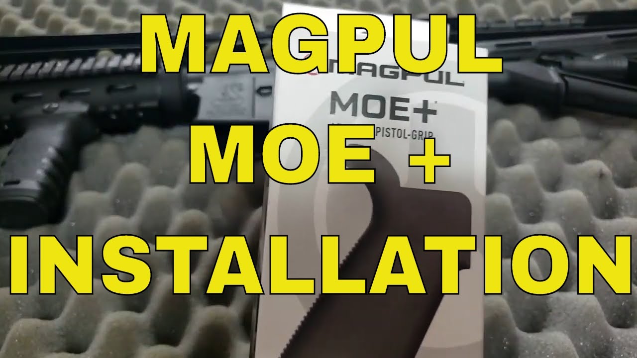Magpul Moe + Grip for AR-15 -M4 Rifle - YouTube