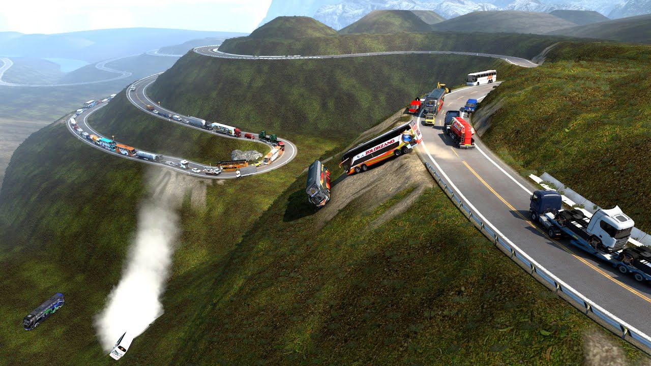 World’s Most Dangerous Roads | Deadliest Roads | Infernal Roads In Andes Peru - YouTube