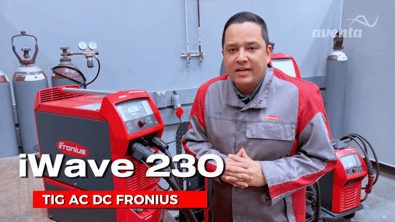 TIG AC DC iWave 230 Fronius - YouTube