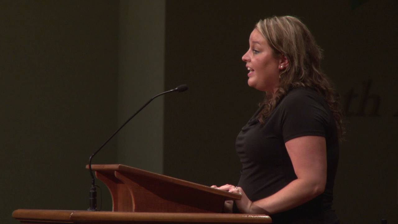 In Christ Alone given by Shana Holt - YouTube