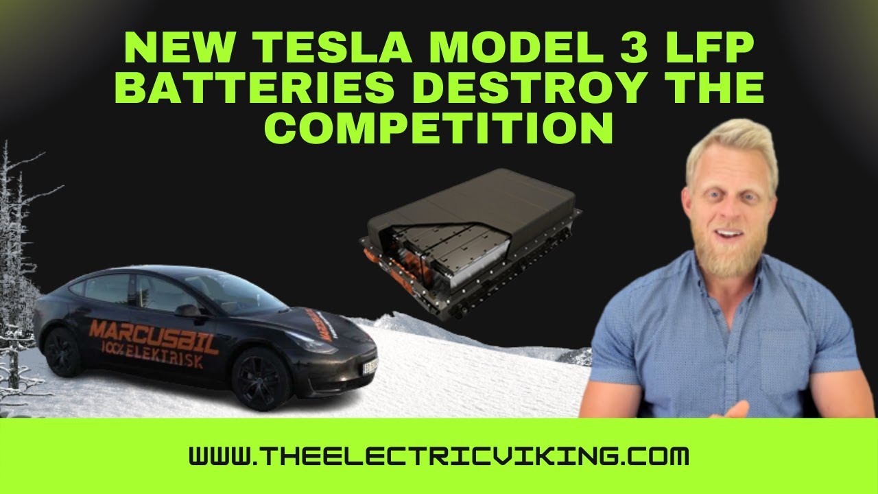 NEW Tesla Model 3 LFP batteries DESTROY the competition - YouTube