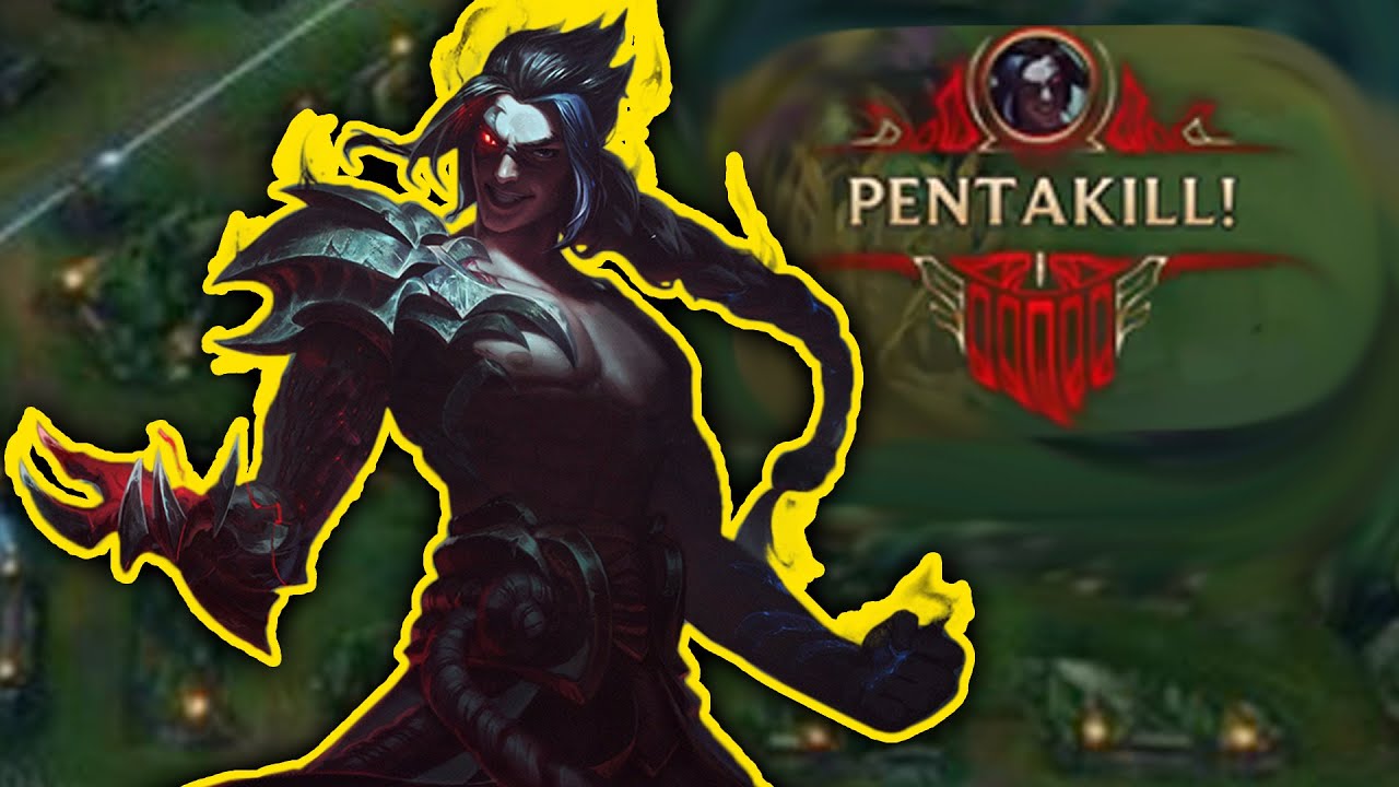 Noob Kayn does PENTA KILL in Silver - YouTube