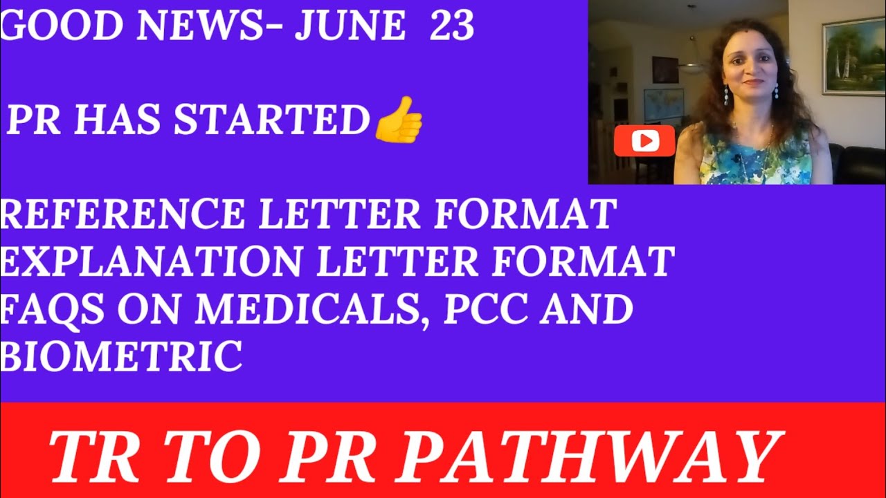 TR to PR pathway/ Explanation letter/Reference letter/FAQs/Immigration ...