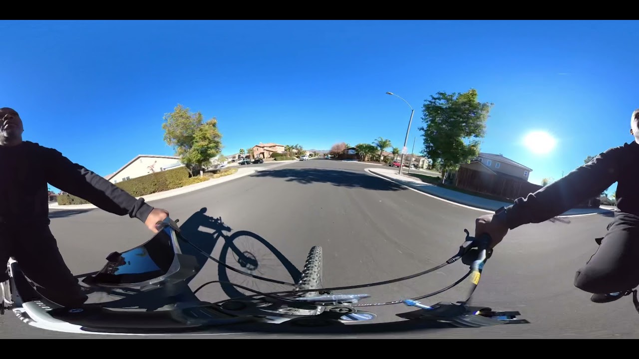Bike ride 360 - YouTube