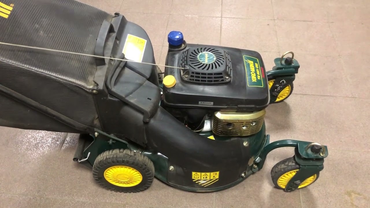 Газонокосилка бензиновая YARD-MAN YM 6021 CKE Kawasaki - YouTube