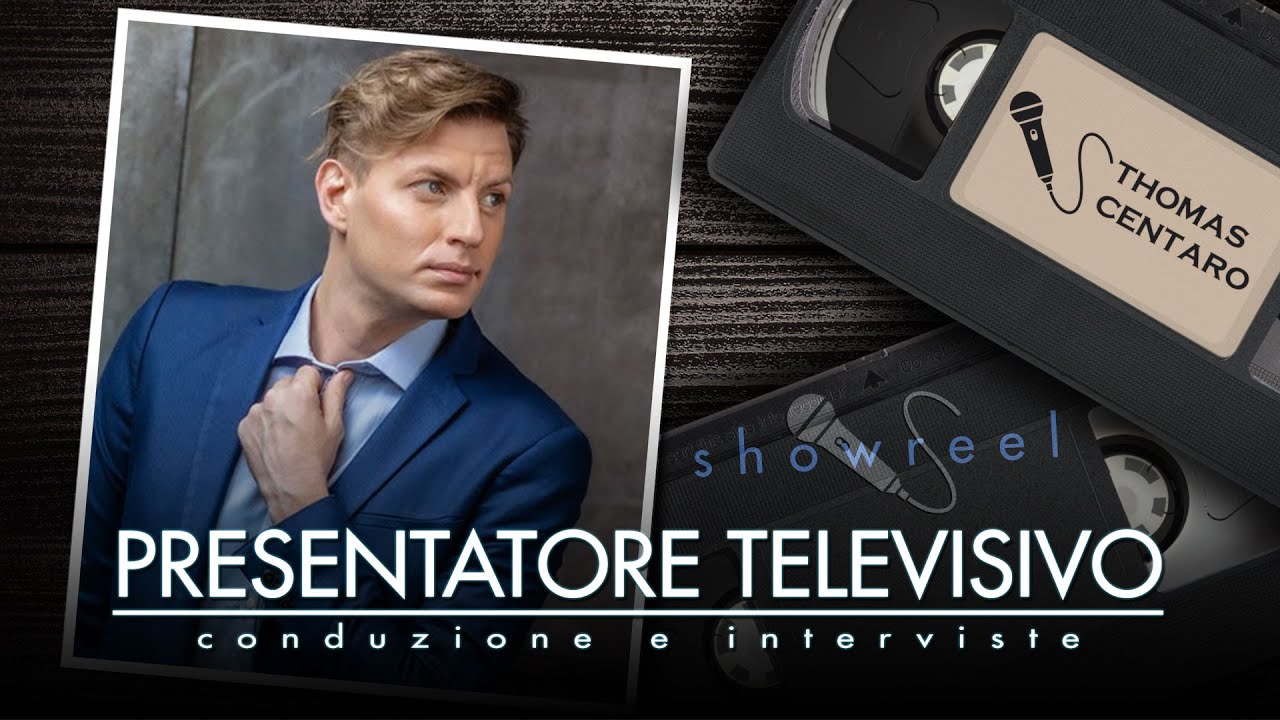 Thomas Centaro | Presentatore Tv Milano - YouTube