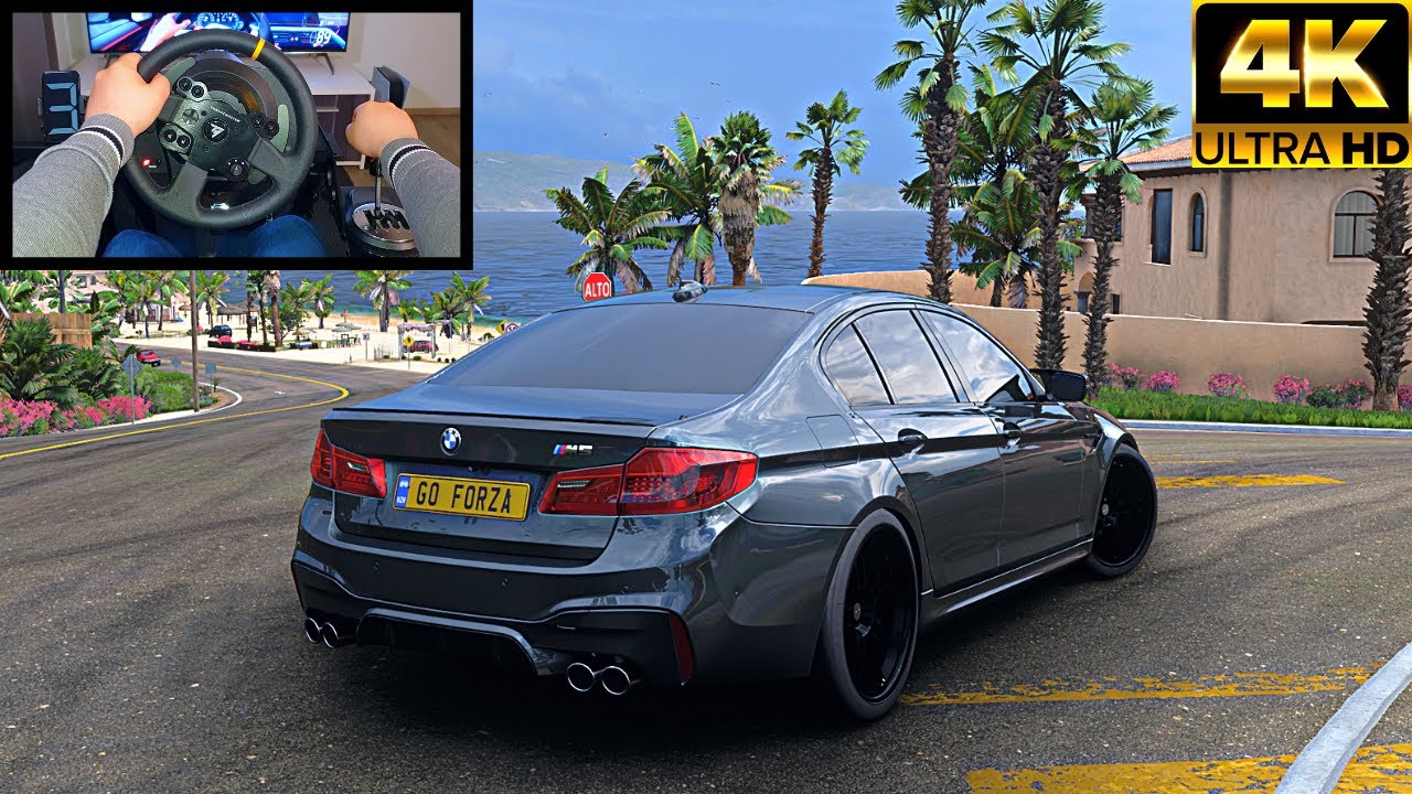 BMW M5 | Forza Horizon 5 | Thrustmaster TX Steering Wheel Gameplay ...