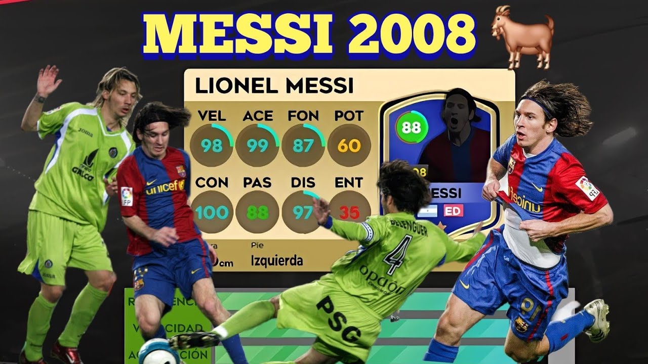 MEJORE A MESSI 2008 Y LO PROBE EN ONLINE, CAT 1 // DLS25 LIVE - YouTube