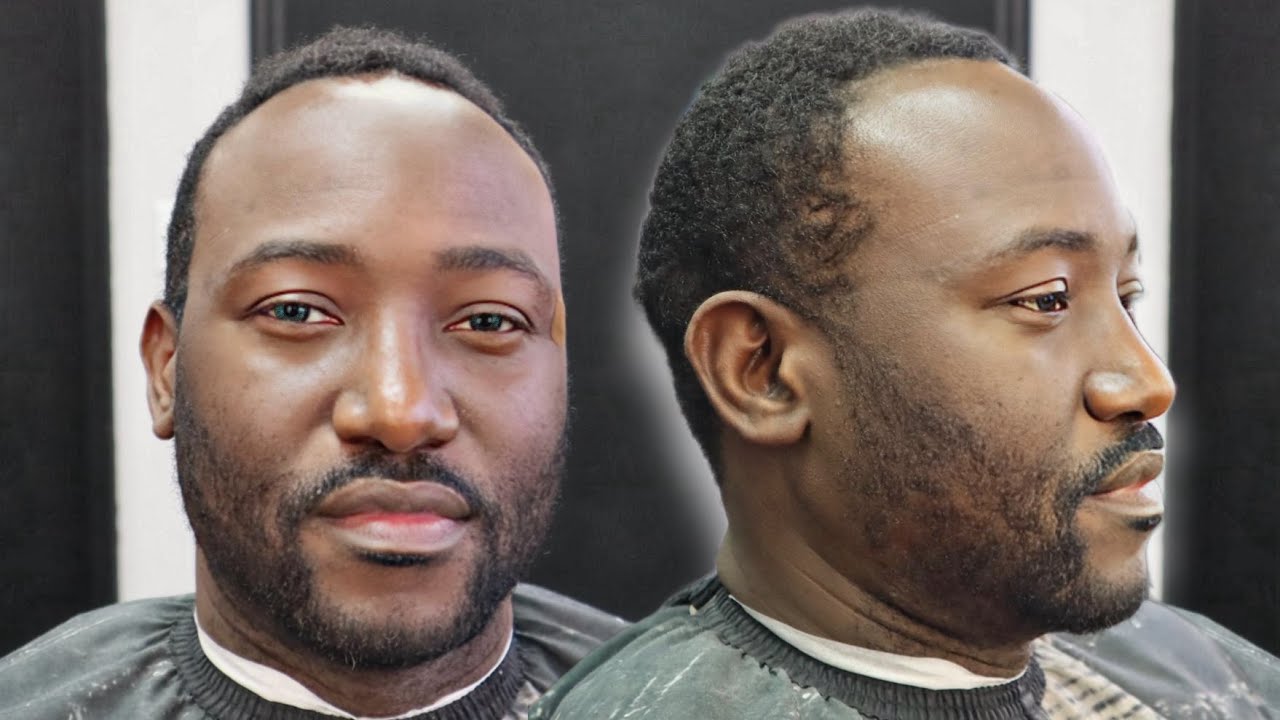 HE PAID $200 FOR THIS HAIRCUT 🔥 | SHANNON SHARPE TYPE OF FADE - YouTube