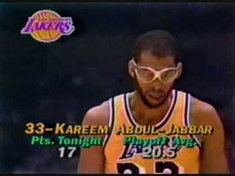 1982 NBA Finals: Sixers at Lakers, Gm 6 part 12/13 - YouTube