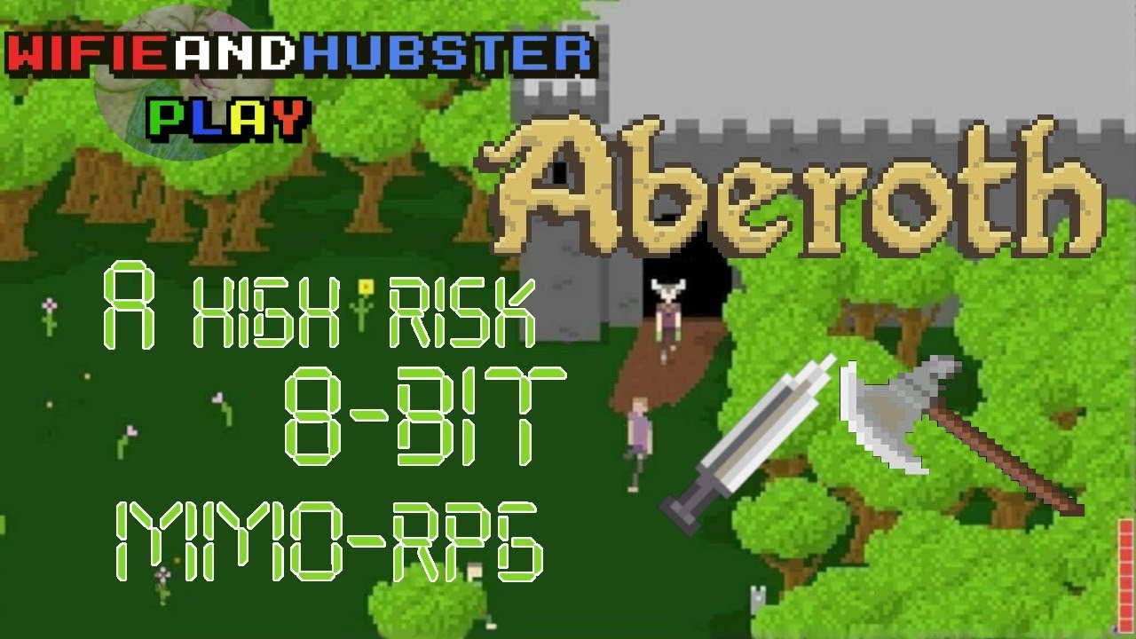 Aberoth Gameplay LIVE - 8 bit mmorpg with a lot of depth, check it out ...