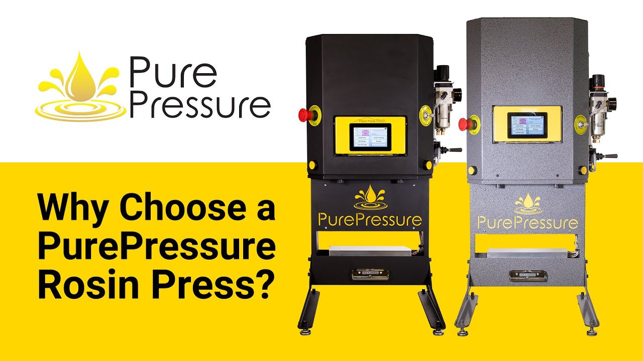 Why Choose a PurePressure Rosin Press? - YouTube