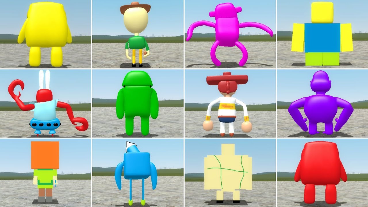 PLAYING AS ALL NEW 3D NEXTBOT MEMES (3D MEMES) in Garry's Mod - YouTube