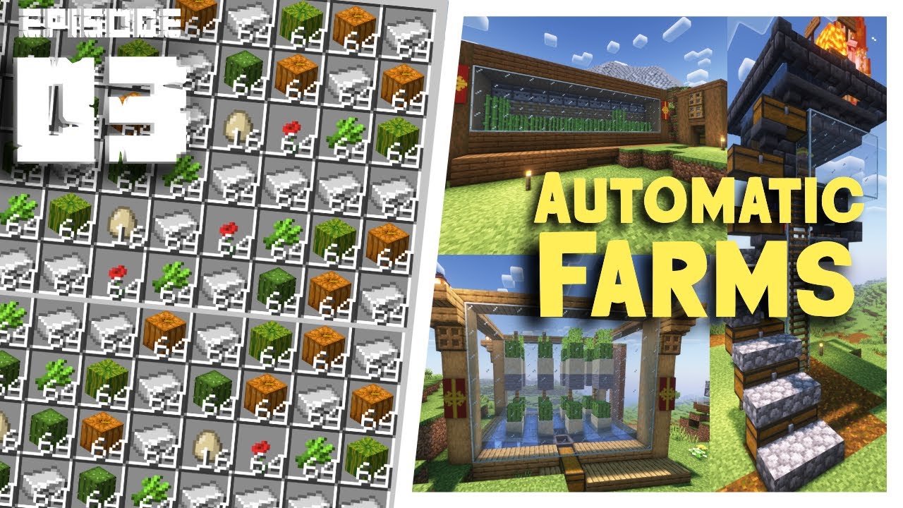 MEGA Automatic Farms! #3 - YouTube