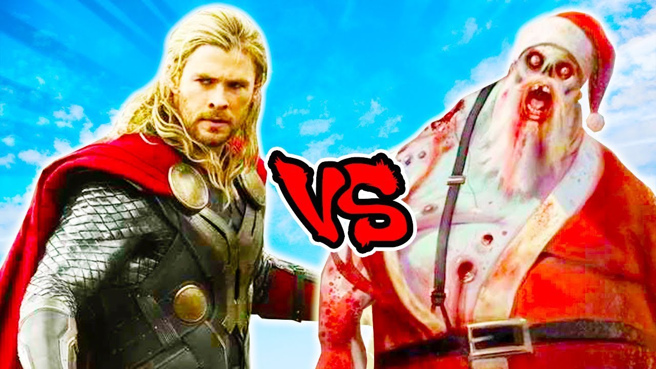 Thor Vs Zombie Santa - Epic Battle - Left 4 dead 2 Gameplay (Left 4 ...
