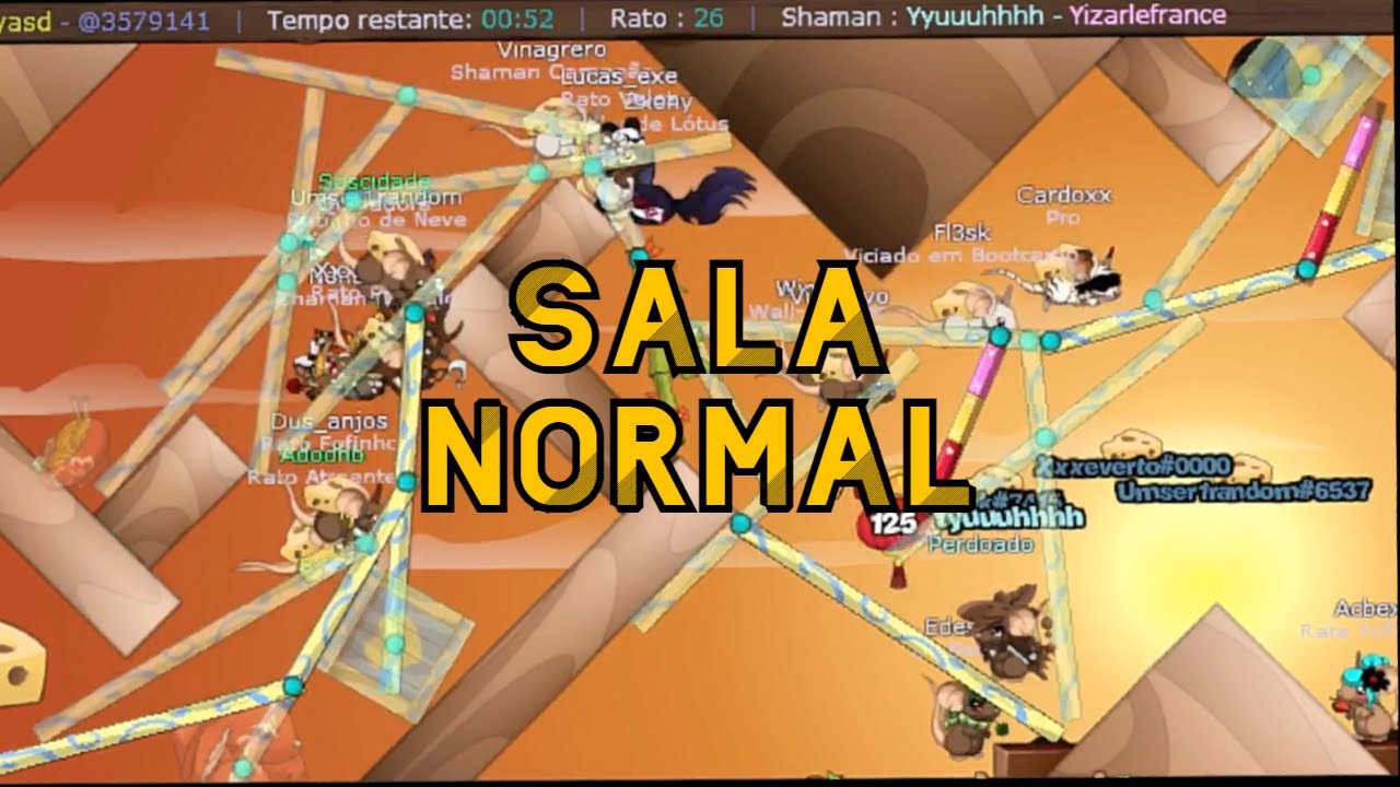 Transformice - Shaman Gameplay #3 (Sala Normal) - YouTube