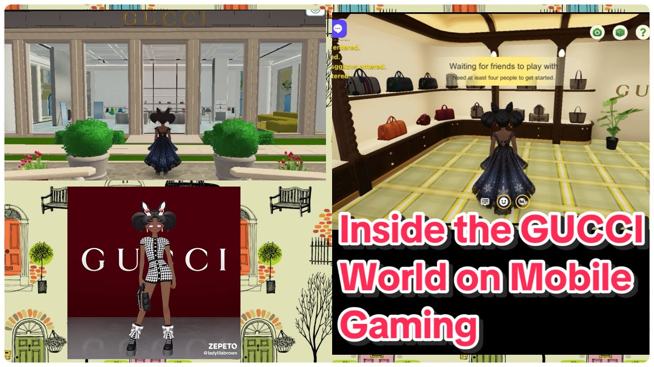 👾 POV: Inside the Gucci World on Mobile Gaming App ZEPETO - YouTube