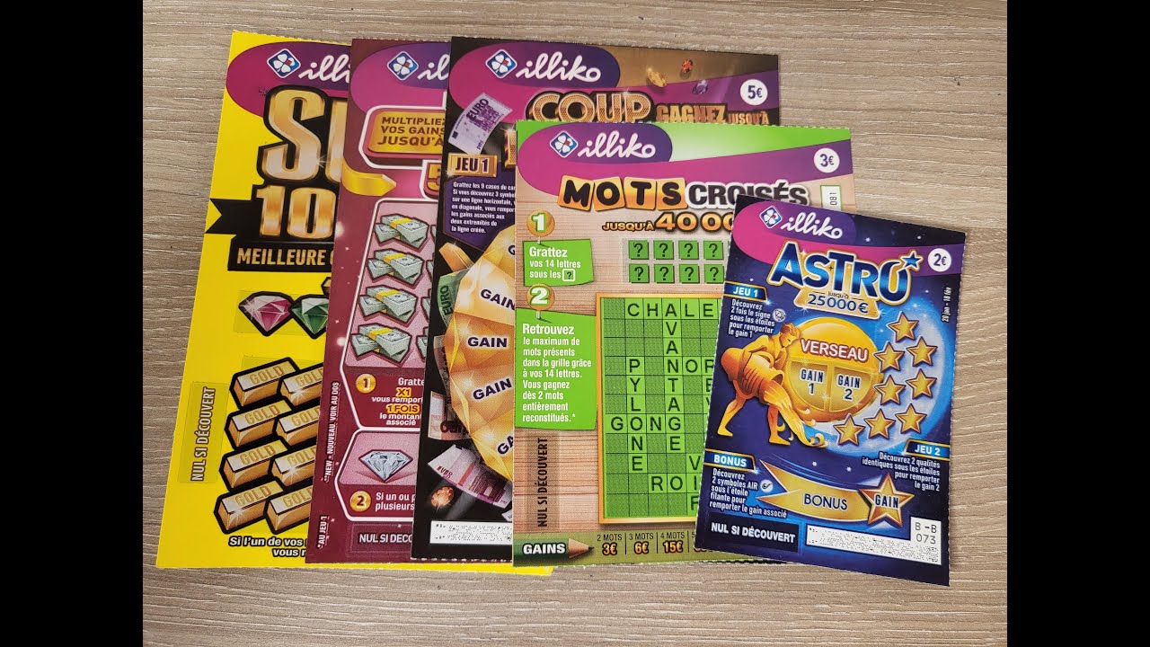 🍀🤞jeu de grattage FDJ 🤞🍀 petite mise par ce temps orageux 😱😱😱 - YouTube