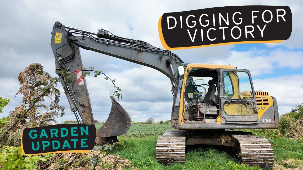 DIGGING FOR VICTORY - BUDGET HOMESTEAD renovation update - YouTube