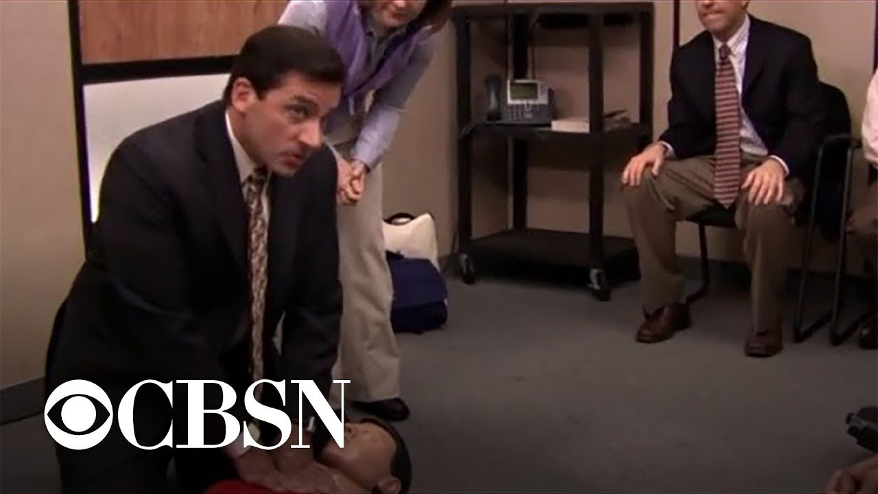 Tucson man uses CPR technique learned from TV show "The Office" - YouTube