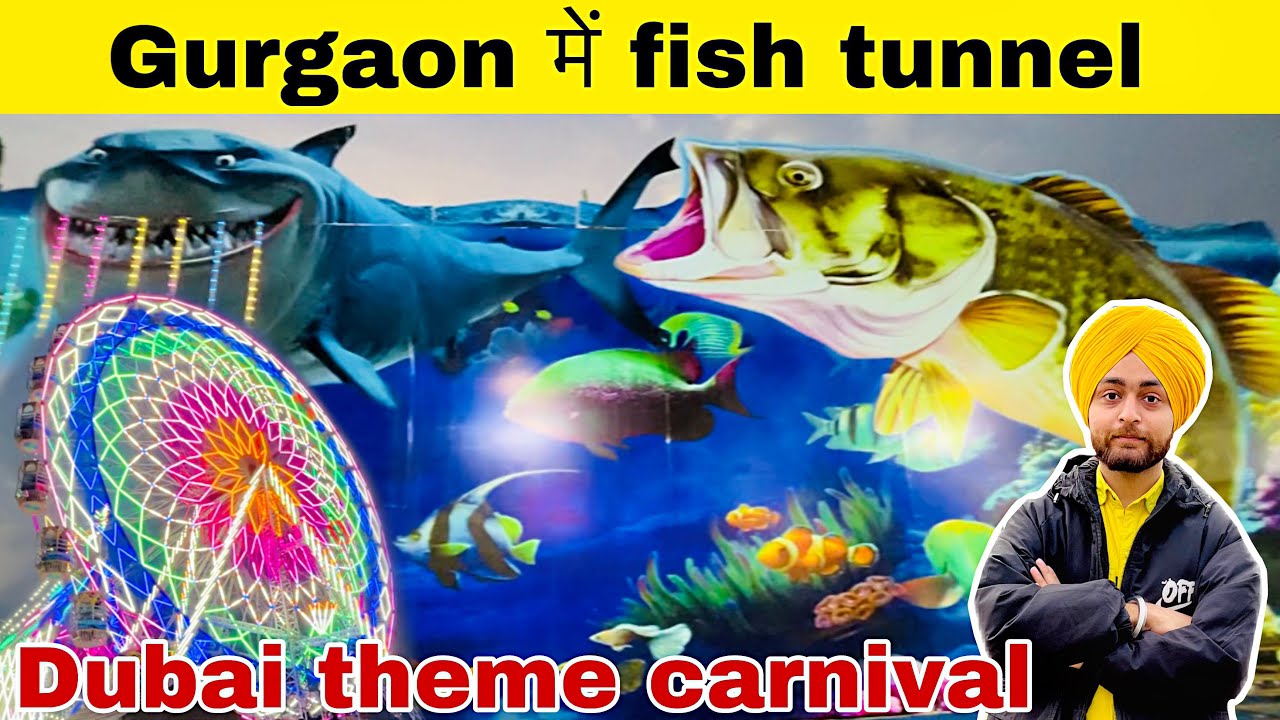 Dubai theme carnival Gurgaon / Gurgaon mela 2024 Dubai carnival Gurgao ...