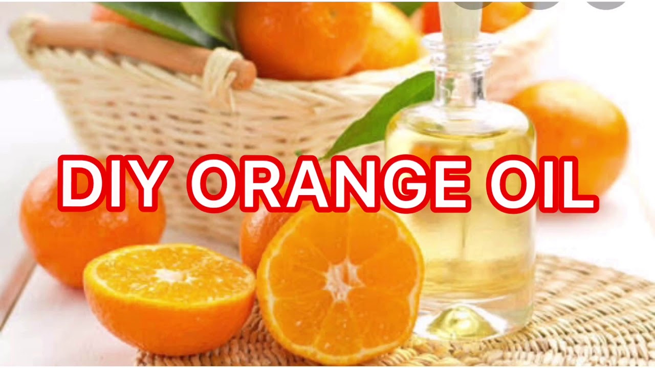 #DIY HOMEMADE ORANGE OIL 🍊 - YouTube