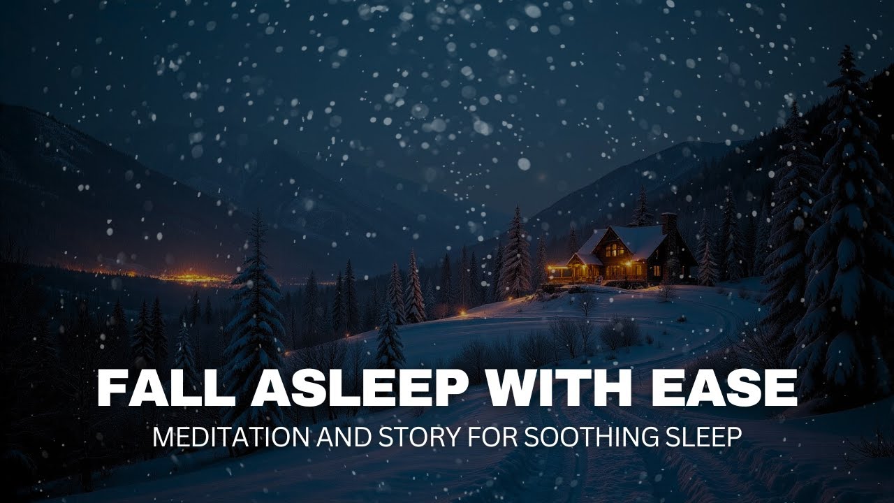 Winter Storm Serenity: A Cozy Fireplace Meditation for Deep Sleep - YouTube