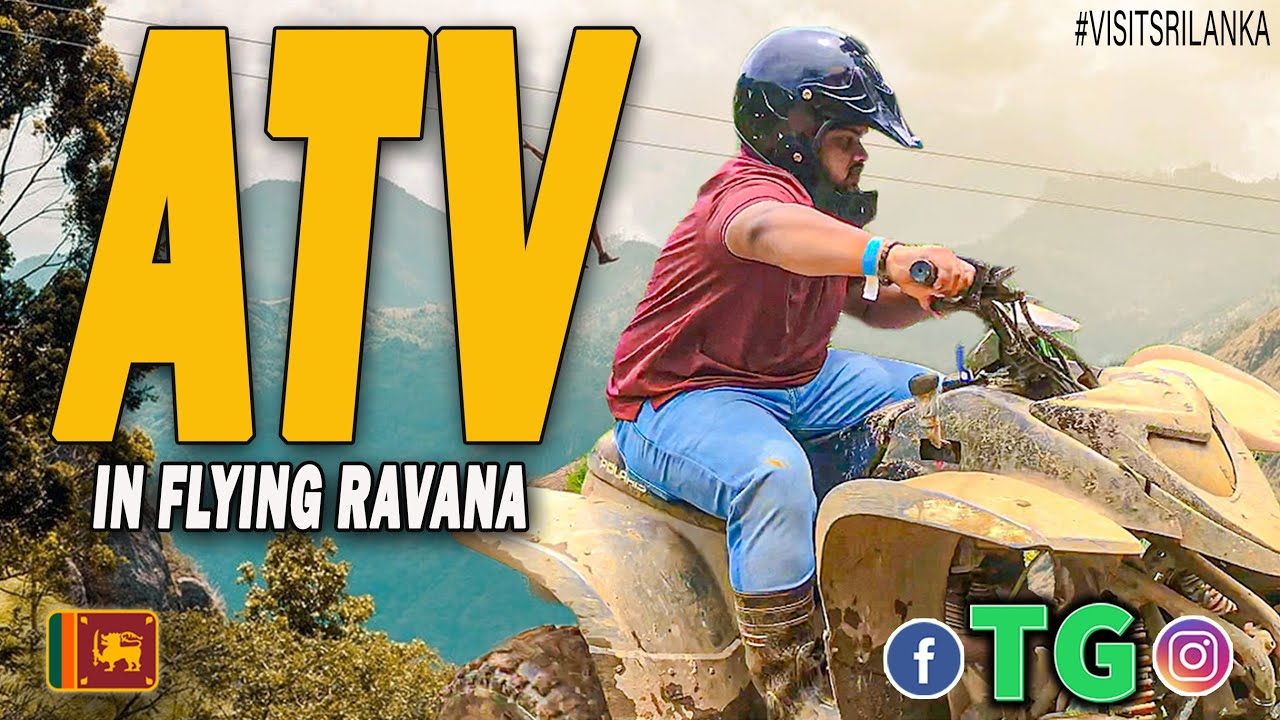 First ATV Bike Ride Experience In Sri Lanka | Flying Ravana Ella ...