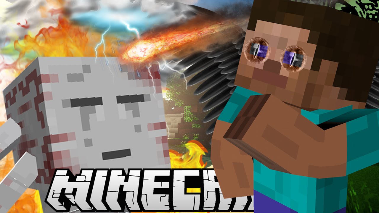 Minecraft mody! NOWE UMIEJĘTNOŚCI | POWER UPS MOD - YouTube