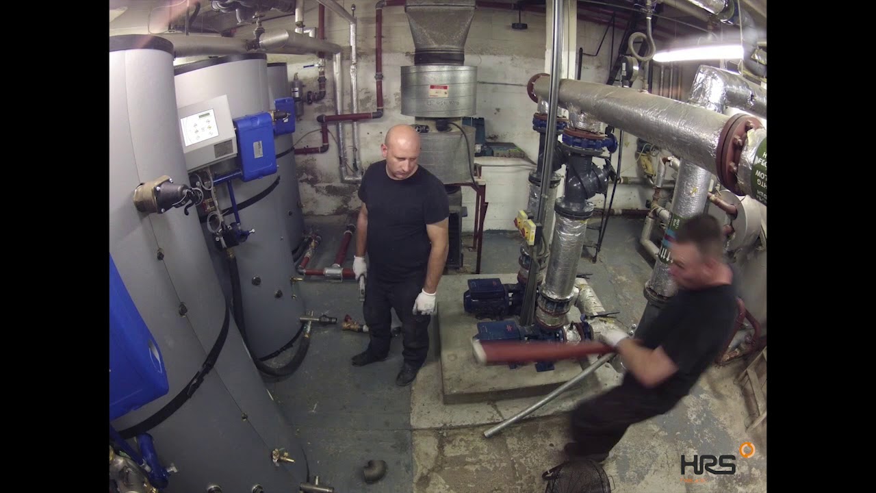 HRS Hevac Forset Court Aquasave Installation - YouTube