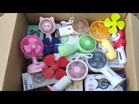 Lots of Mini Fans Handheld Portable New Mini Fan Collection 