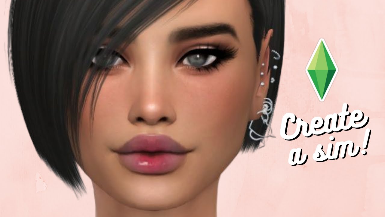 SIMS 4 CAS 💞 CREATE A SIM 🥝 MAKING A REALISTIC SIM🐬 LISA #sims4cas ...