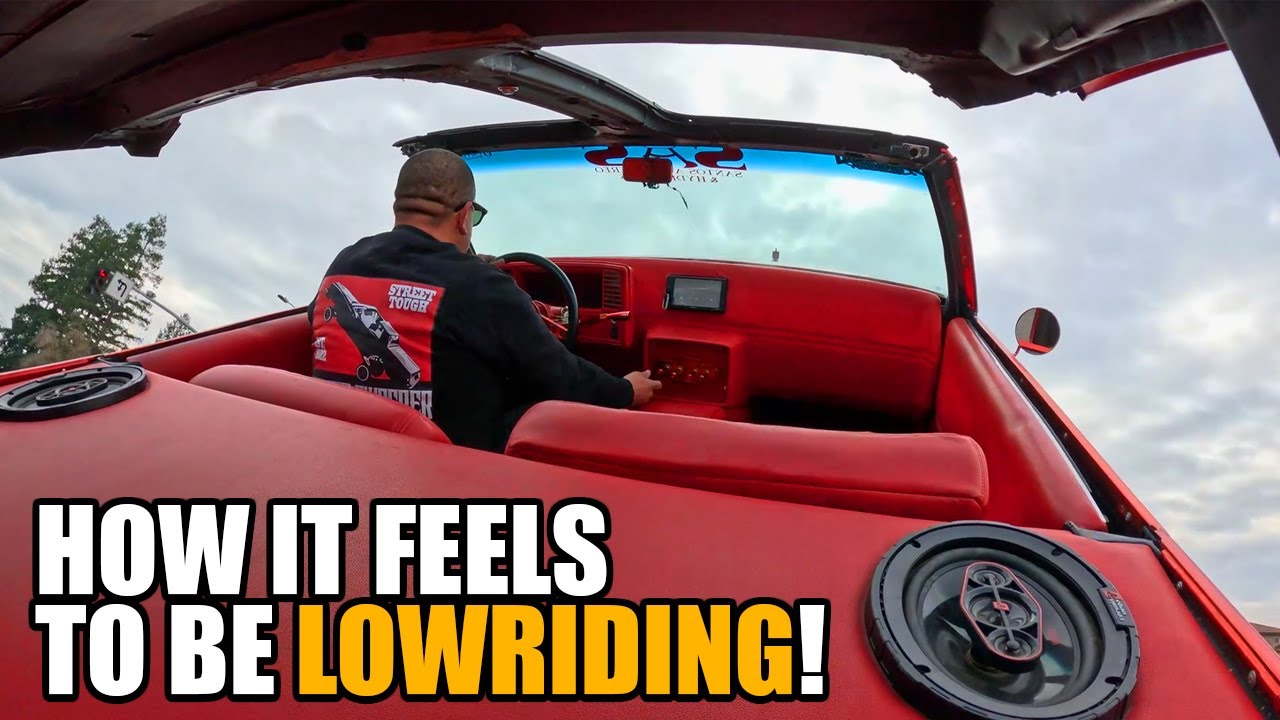 Experience the THRILL of being in a lowrider! - YouTube