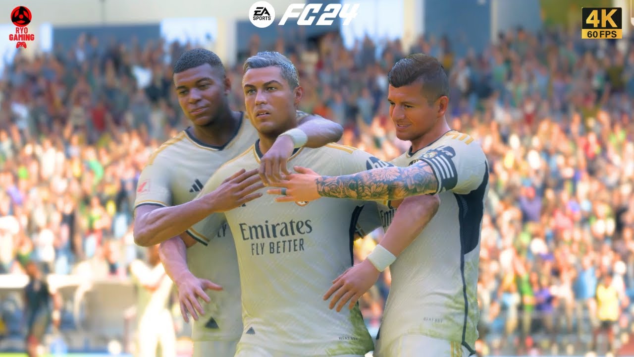 Real Madrid ft.CR7, Mbappe and Kroos - RM vs Sevilla Laliga 23/24 Full ...