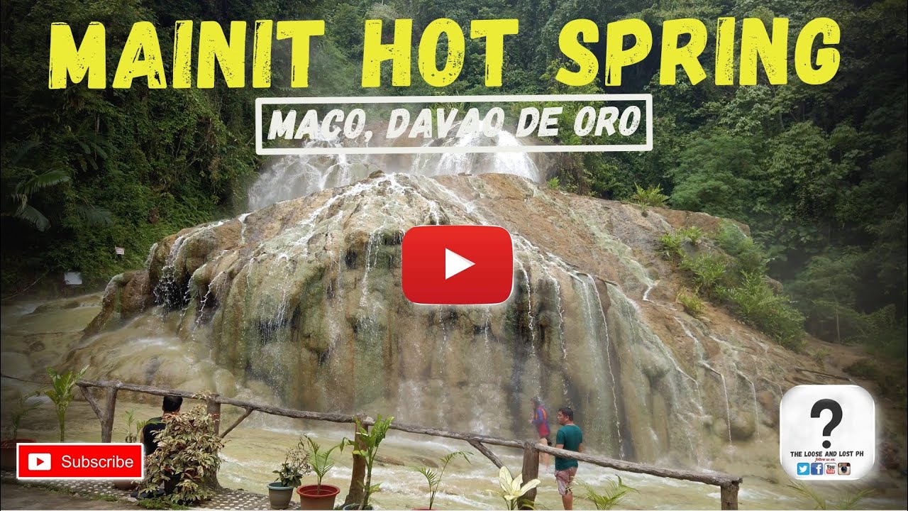 MAINIT HOT SPRING | Maco Davao de Oro - YouTube