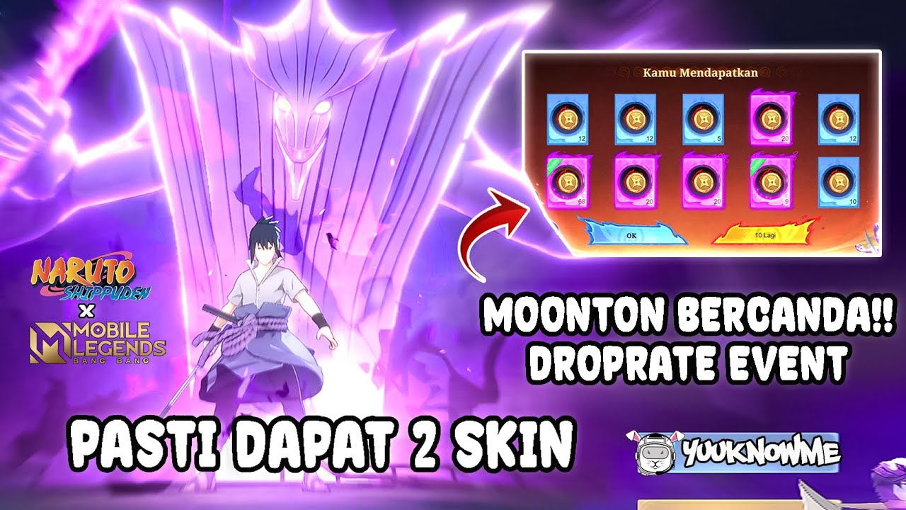 RUGI NGGA IKUT INI EVENT, MOONTON BERCANDA PASTI DAPAT SKIN, DROPRATE ...